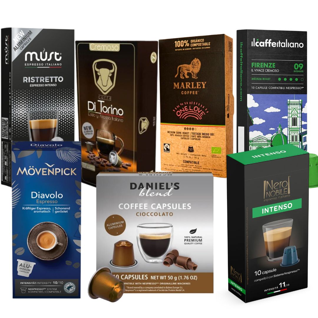 Pack Intensidades y Sabores 70 Cápsulas Nespresso®| Cápsulas de café ...