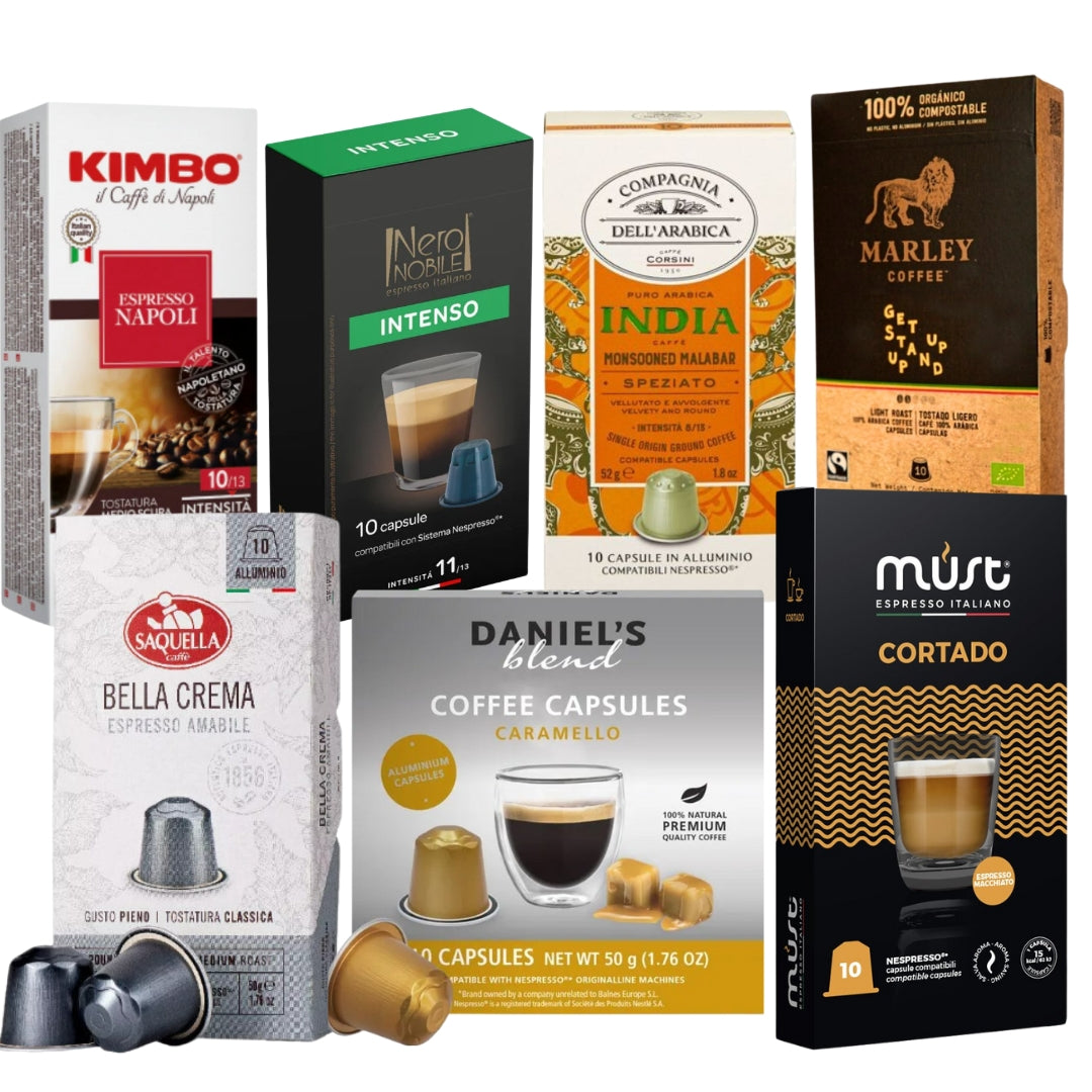 Pack Intensidades y Sabores 70 Cápsulas Nespresso®| Cápsulas de café ...