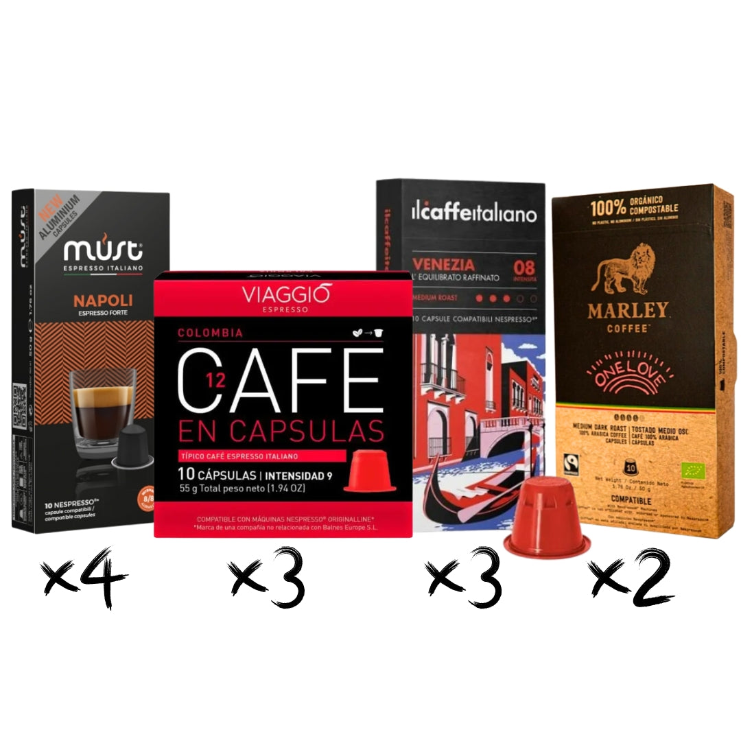 Pack 120 Intenso Cápsulas Nespresso | CoffeeLovers Café Online